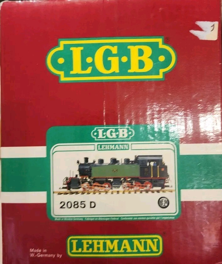 LGB 2085D G Scale DB/ESG 0-6-6-0 Mallet Steam Locomotive #104 | eBay