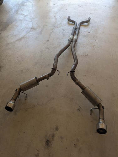 2014 camaro ss oem catback exhaust W/ Borla S-Type Mufflers | eBay