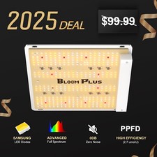 Bloom Plus 1000w LED Grow Light Sunlike Full Spectrum All Stage Plant ...