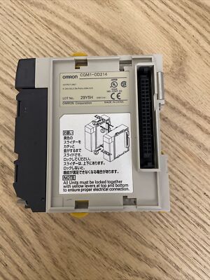 Omron CQM1-OD214 Output Unit Module 5-24VDC 0.3A/Point 4.8/Unit ...