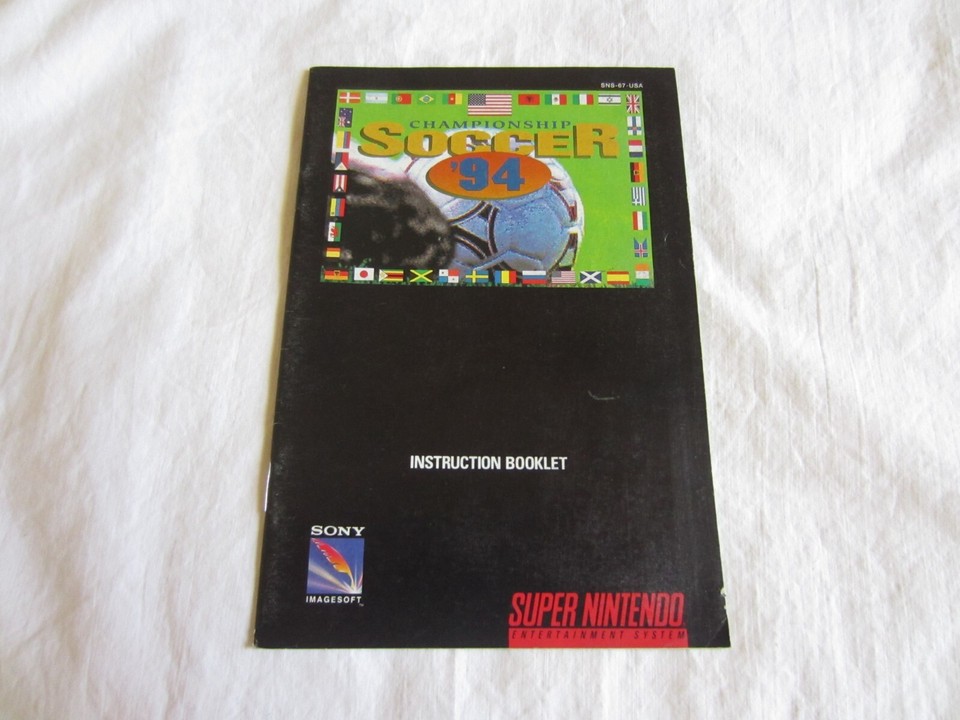 Super Nintendo Original Instruction Manuals *You Choose* Free Shipping ...