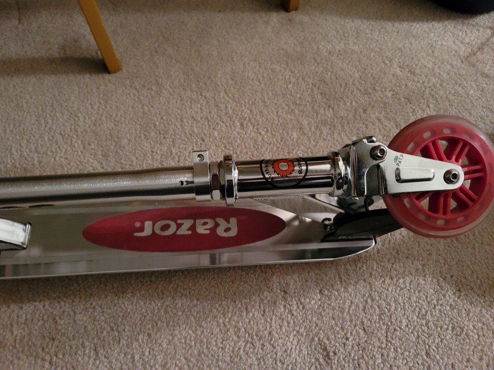 Razor A3 Kick folding Scooter Red FREE SHIPPING! | eBay