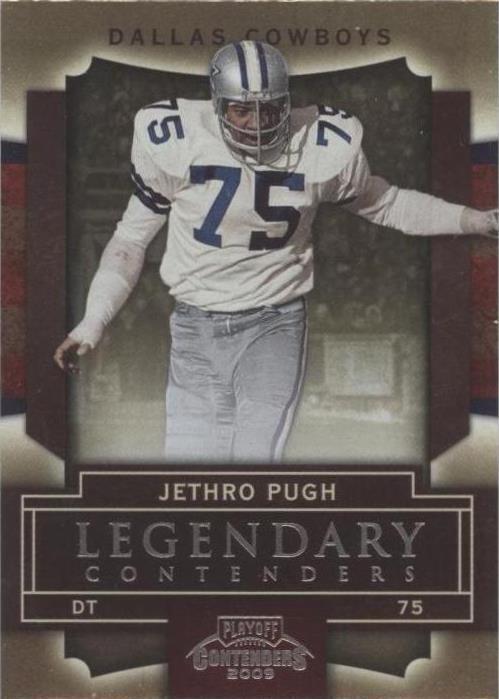 2009 Playoff Contenders - Legendary Contenders Jethro Pugh #44 for sale ...