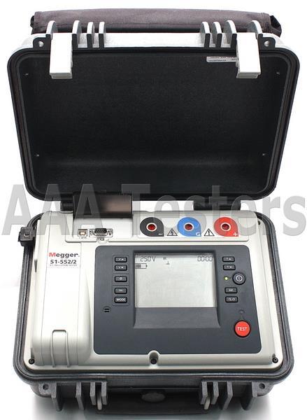 Megger S1-552/2 5 KV High Current Insulation Resistance Tester S1 552 2 ...