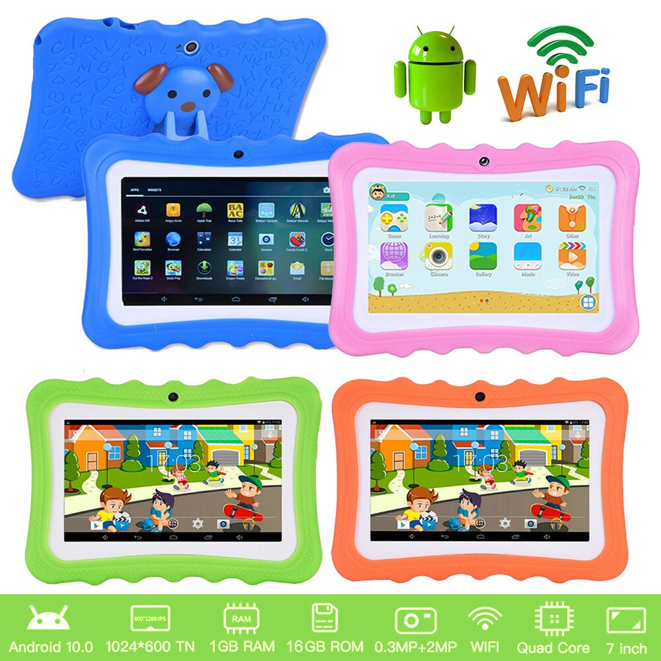 7 inch Kids Tablet Android for Kids Educational Tablet PC Play Wi-Fi ...