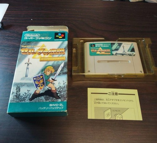 The Legend of Zelda Kamigami no Triforce Super Famicom Japan SFC SNES ...