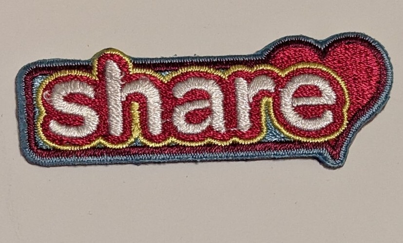 Girl Scout Gift Of Caring Share Patch Product Sale Recognition | eBay