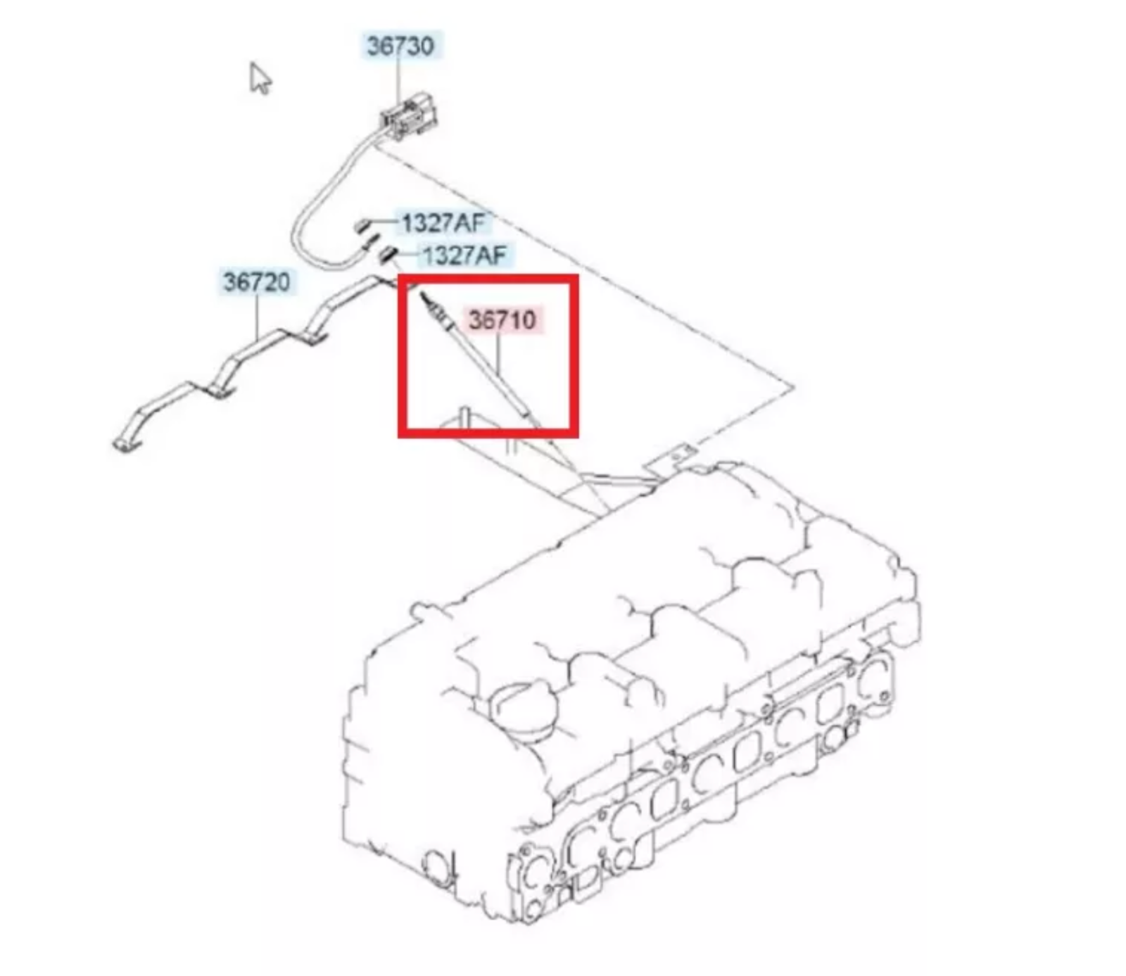 OEM 36710-2F300 (x4ea) PLUG-GLOW Fedex for KIA Sorento 2016~2020 Diesel ...