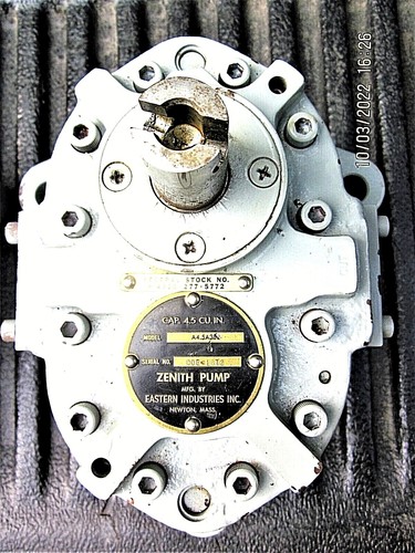 Zenith 4.5 C. I. Hydraulic Gear Pump A4.5A3B2 | eBay