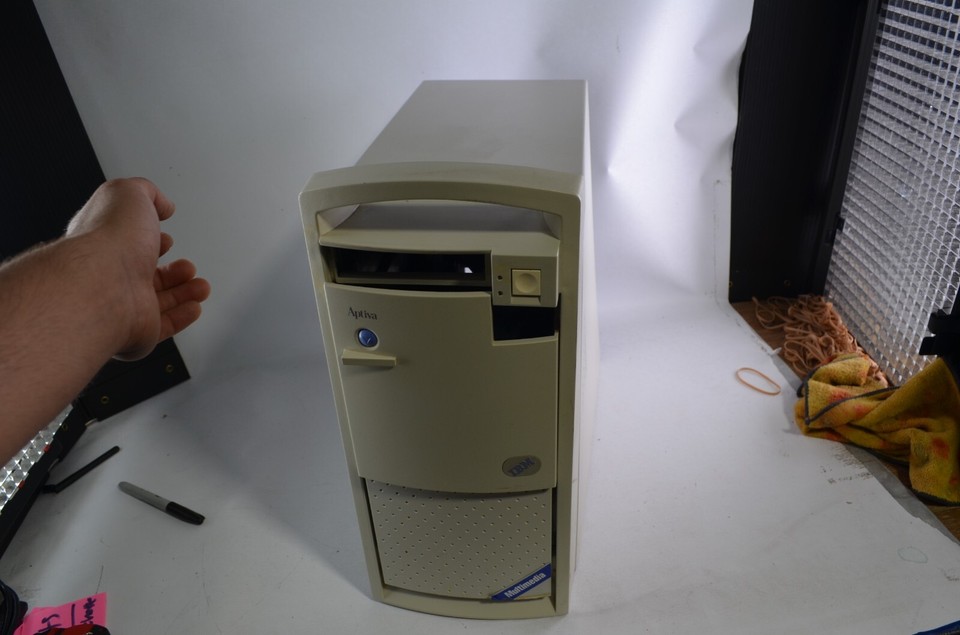 Vintage IBM Aptiva Model 2176-C55 Computer PC Tower NOT TESTED PARTS | eBay