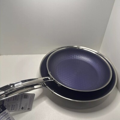 Viking Hybrid Plus Nonstick 3-Ply Fry Pan, 2-Piece Set, 9.5” & 11 ...