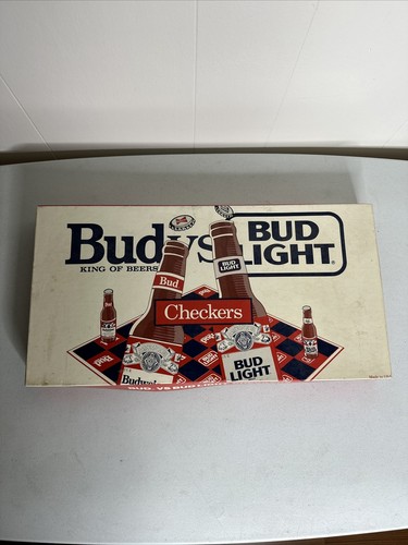 Vintage Budweiser vs. Bud Light Checkers Game 1857128| eBay