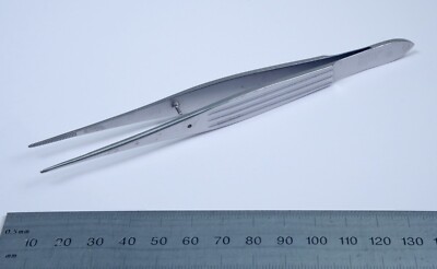 Aesculap #BD236R Mc Indoe Dressing Serrated Forceps 6" Stainless Steel ...