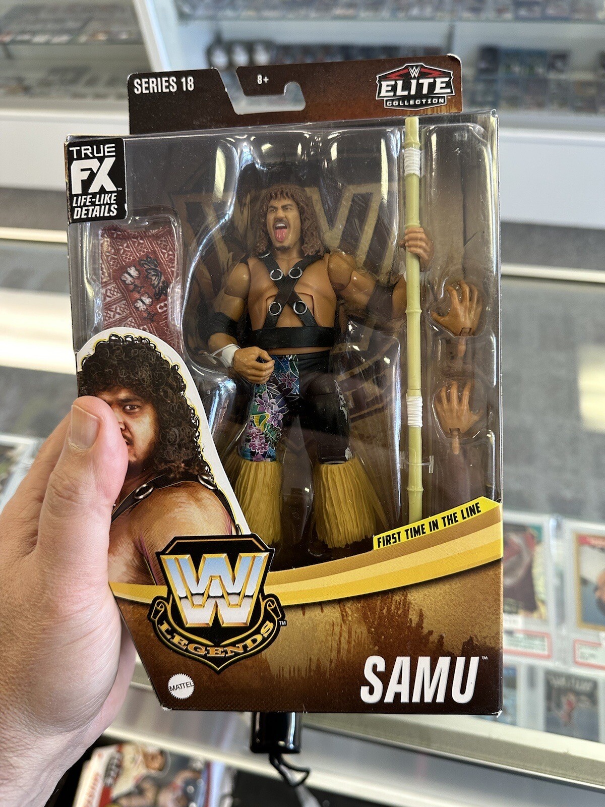 WWE Legends Elite Samu 1/12 Action Figure 6" Wrestler 194735117253| eBay