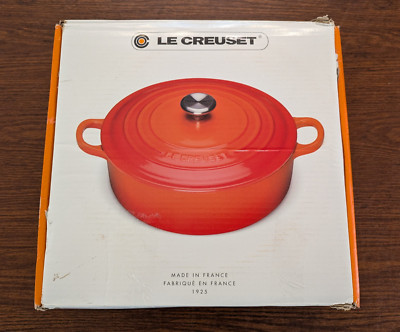 LE CREUSET Enameled Cast Iron Signature Risotto Pot, 6.75 Qt, Flint ...