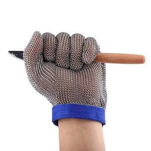 Plastic Belt Stainless Steel Mesh Glove Chain Mail Protective Anti ...