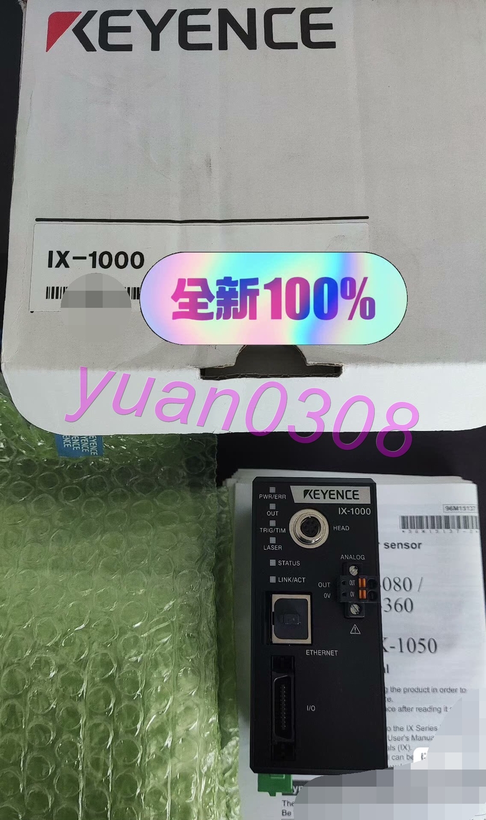 NEW KEYENCE IX-1000 Laser sensor controller Via DHL or FedEX | eBay