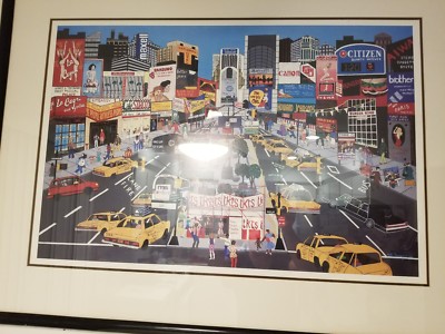 SIGNED Pat Singer vintage poster 1989 | eBay