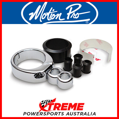 Motion Pro Cable Clamps, 1 1/4"-1 1/2" Dual Throttle/Clutch, Chrome 08 ...