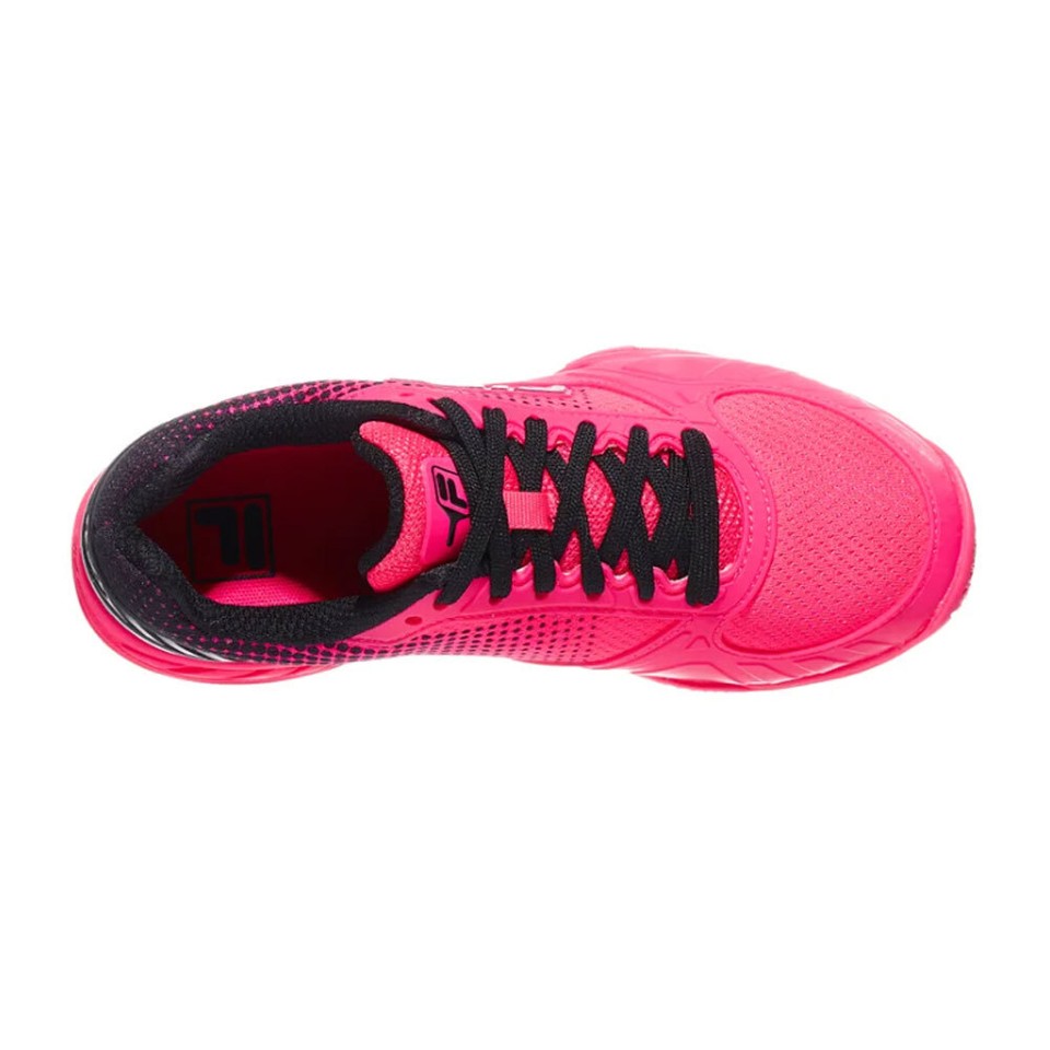 FILA Women's Volley Zone Knockout Pink/Black Shoes (5PM00599-660) | eBay