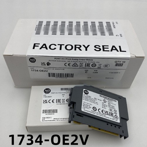 1734-OE2V Allen-Bradley 1734OE2V POINT I/O 2 Point Analog Output Module ...