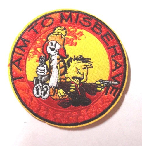 Firefly SERENITY " I Aim To Misbehave" 3" Logo Embroidered Premium ...