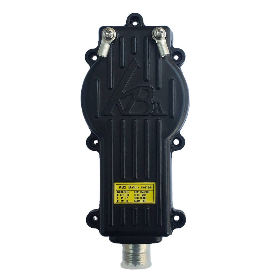 9:1 Antenna BALUN 3-30 MHz 500 watts BLACK High Power Voltage Balancing ...