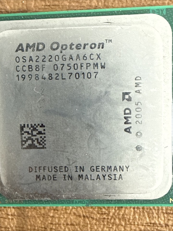 AMD Opteron Computer CPUs For Scrap Gold Recovery Lot Of 9 | eBay
