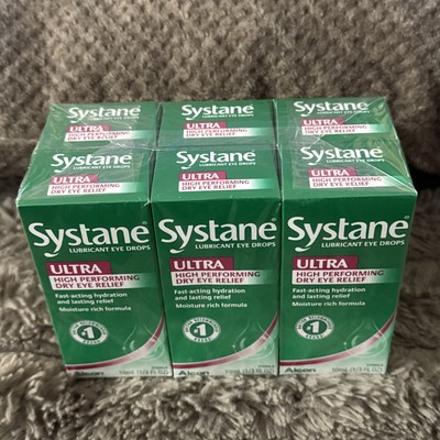 6 Box Lot - Systane ULTRA Dry Eye Relief Drops 10mL (1/3oz) - 11/27 ...