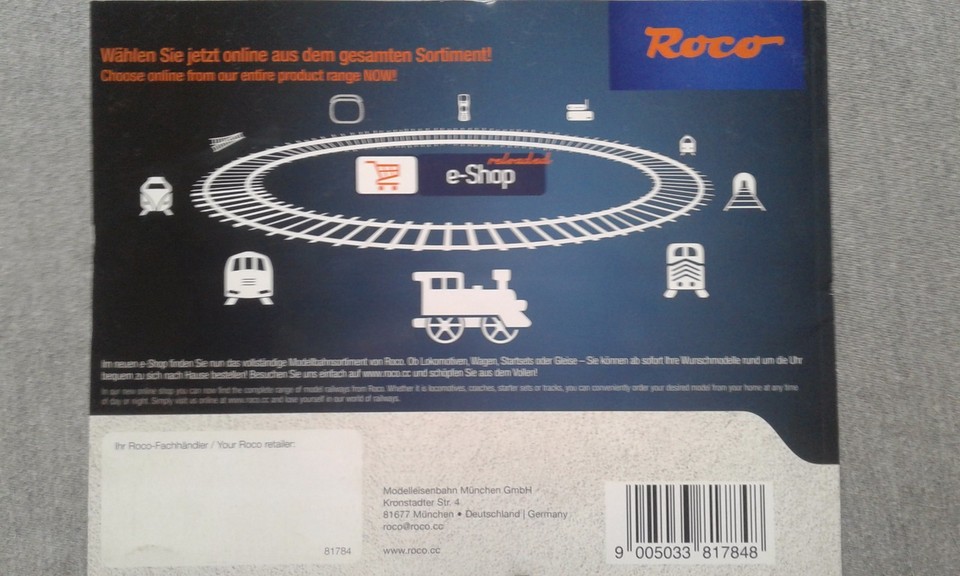 Roco 2015/16 Accessories Catalog with Standard Vehicles ~ TS | eBay