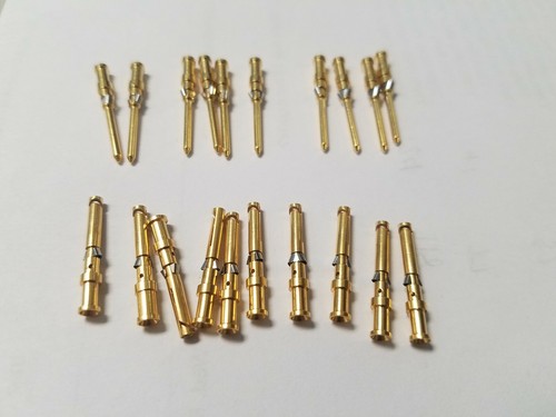 10X sets male + female Harting 09150006224 Contact 26-22Awg, Crimp ...