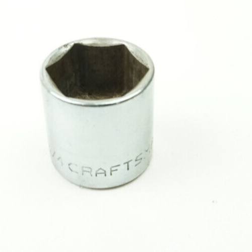 Craftsman =V= 3/4" 6 Point Shallow Chrome Socket 3/8" Drive Vintage | eBay