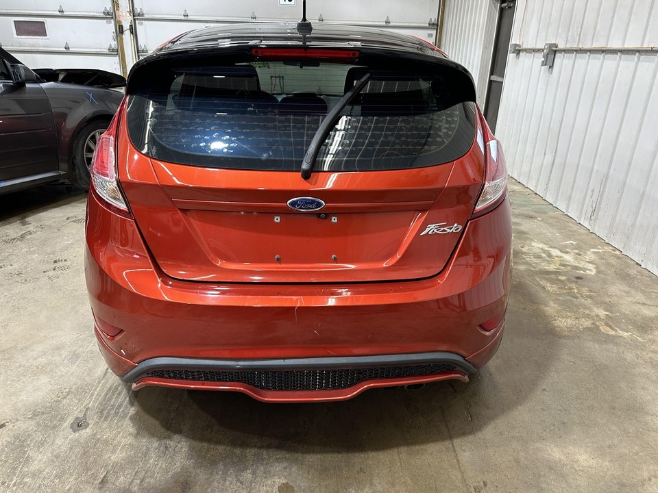 14-19 FORD FIESTA HATCHBACK ST REAR BUMPER ASSEMBLY HOT PEPPER RED ...