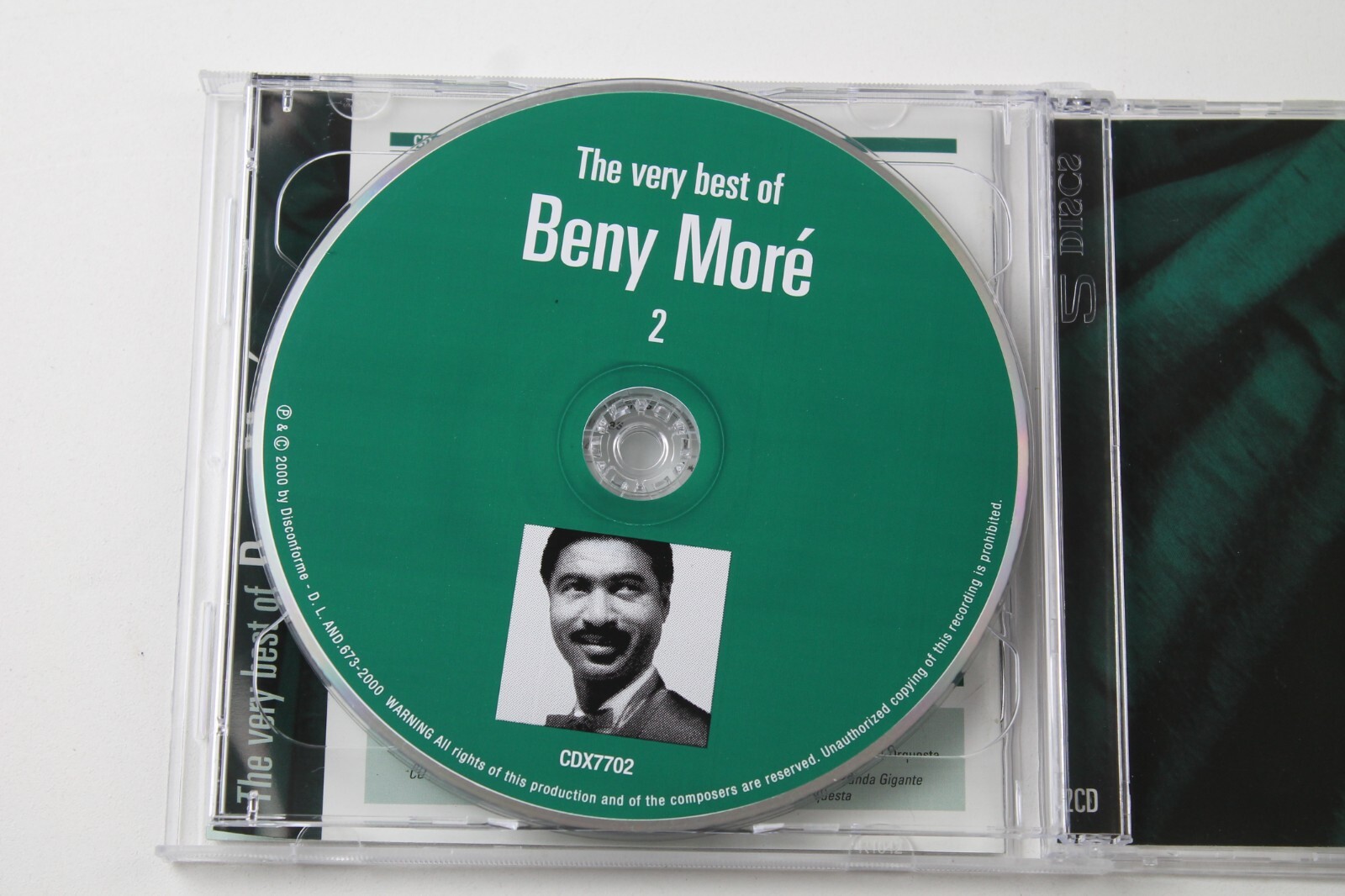 The Very Best of Beny Moré by Beny Moré (CD, Apr-2001, 2 Discs ...