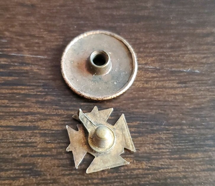 Vintage Knights Of Columbus K Of C Lapel Hat Pin Tie Tack ~ Fraternal ...