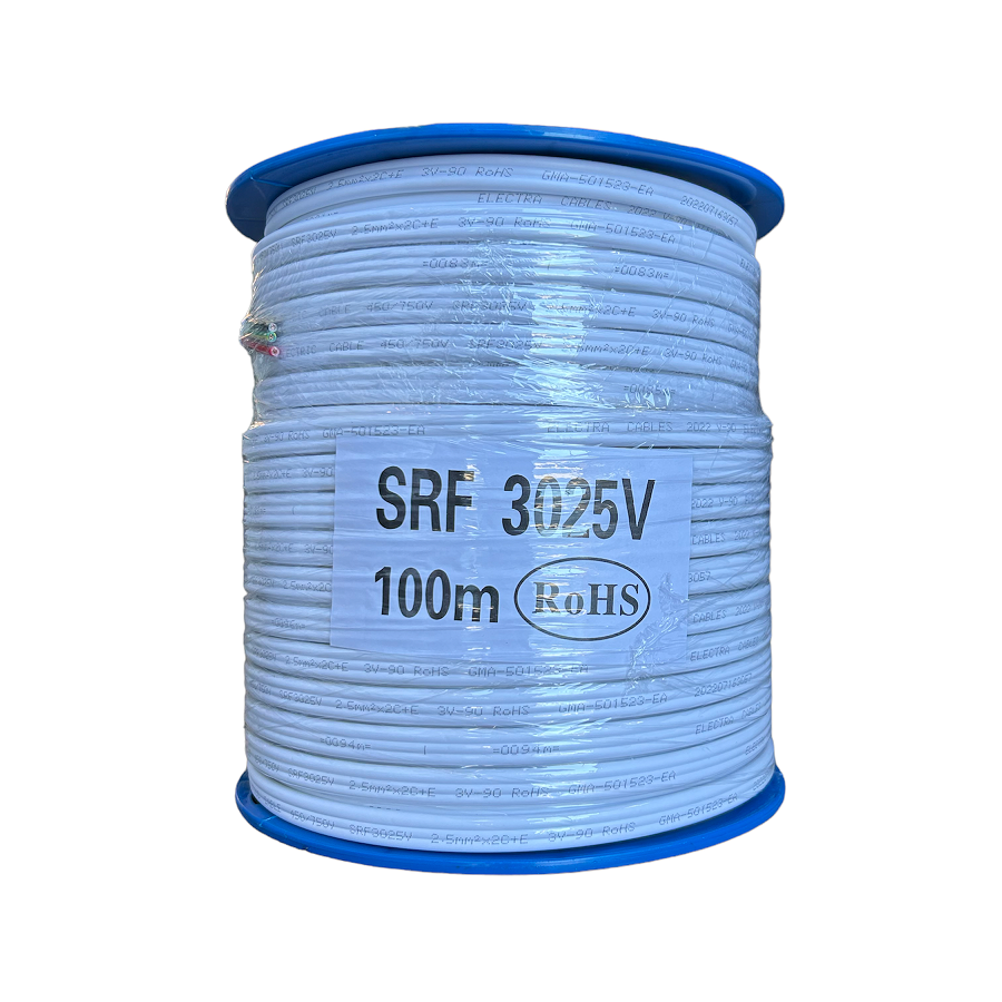 Electra Cable 2.5mm Twin and Earth Electrical TPS 100m Roll With ...