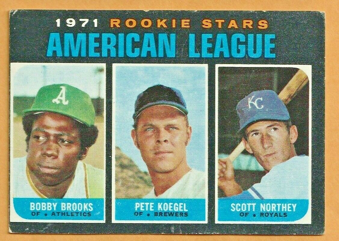 1971 Topps BASEBALL SET BREAK #633 A.L. ROOKIE OUTFIELDERS | eBay