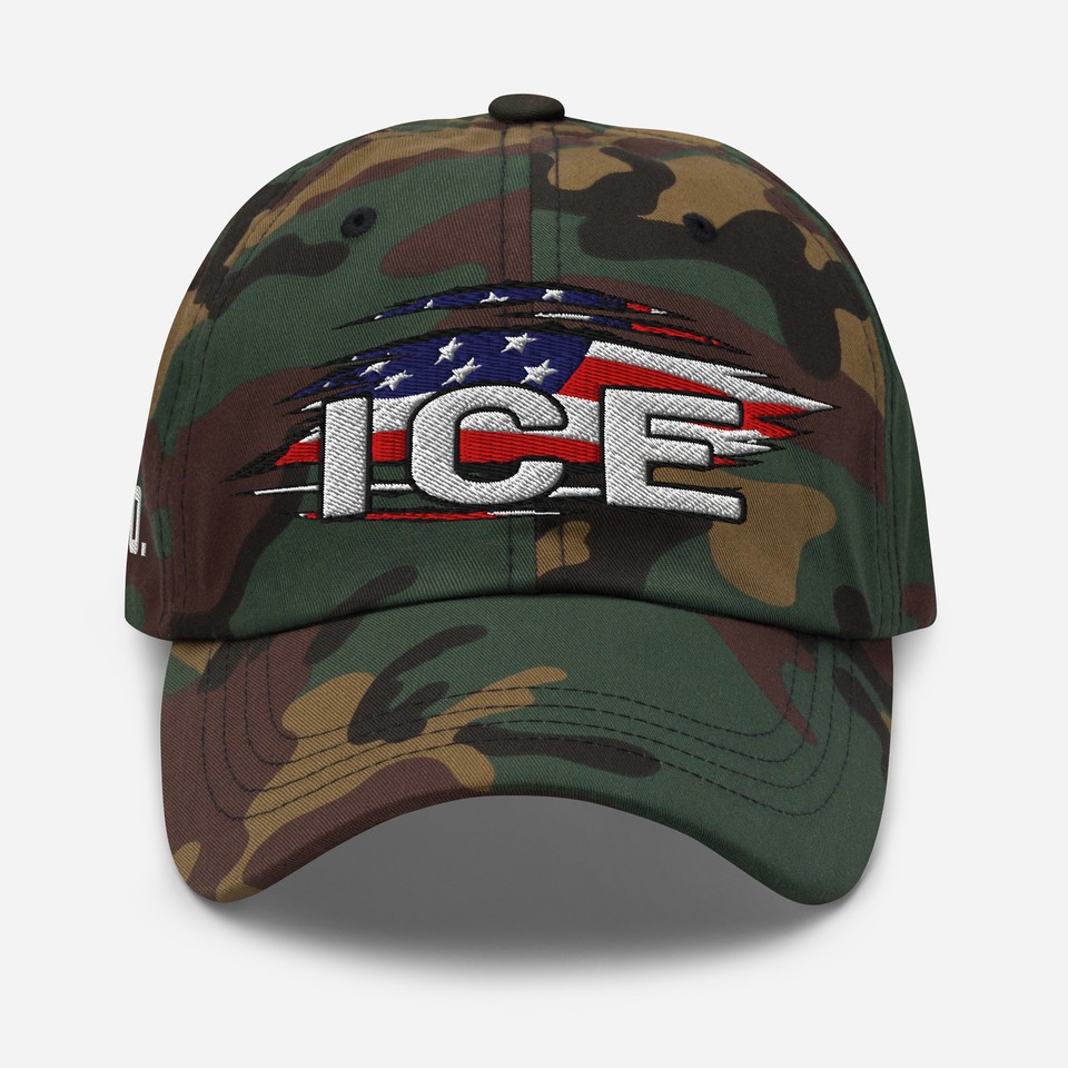 ICE patrol~ FAFO F*** AROUND FIND OUT! American First Flag hat MAGA ...