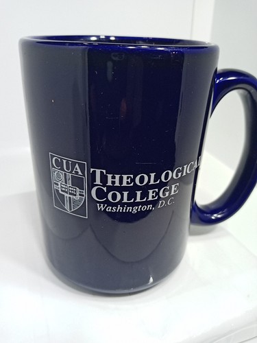 CATHOLIC UNIVERSITY MUG. CUA THEOLOGICAL COLLEGE MUG. CUA WASHINGTON D ...