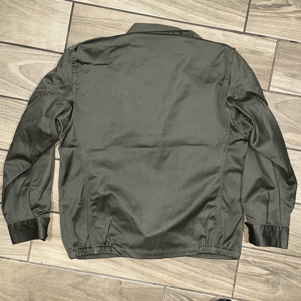 Vintage German Army Jacket Large Socovet 1994 Military Green Field Full ...