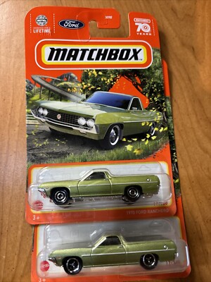 Matchbox 1970 Ford Ranchero #17/100 70th Anniversary LOT of 2 | eBay