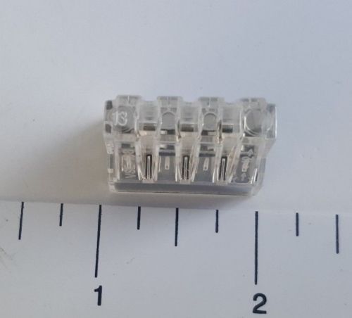 100 Pack XFITTING. Quick Push in Wire Connectors, 8 Pole, 18-12 Gauge ...