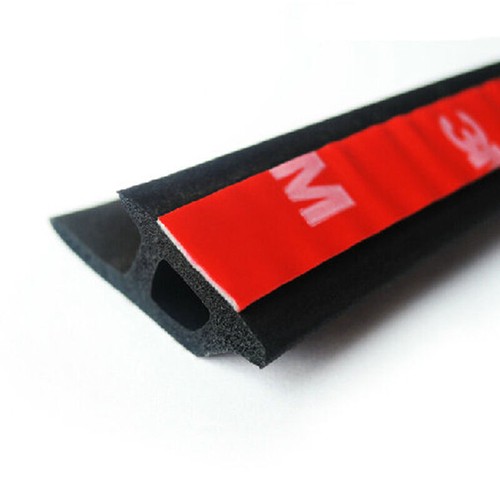 4m P Type Rubber Car Door Lid Edge Weatherstrip Seal Strip Soundproof ...