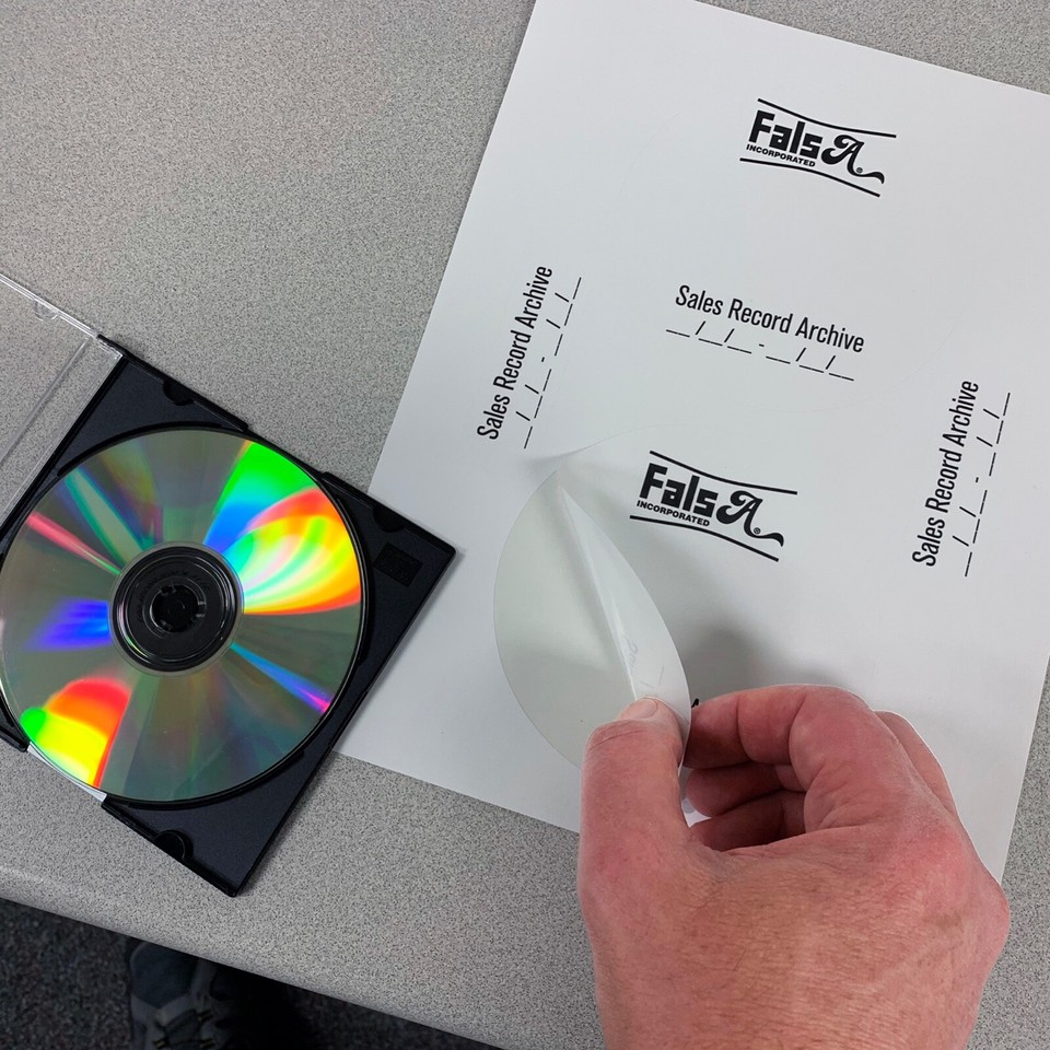 200 CD / DVD Laser and Ink Jet Labels - Neato Compatible Full Face! 100 ...