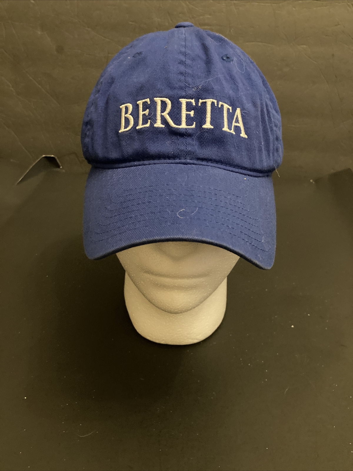 Beretta Firearms Blue Ball Cap Hat FlexFit Embroidered - Gem