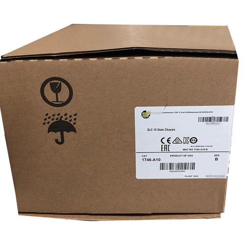 Allen Bradley 1746-A10 Series B SLC 500 10 Slot Modular Chassis Rack ...