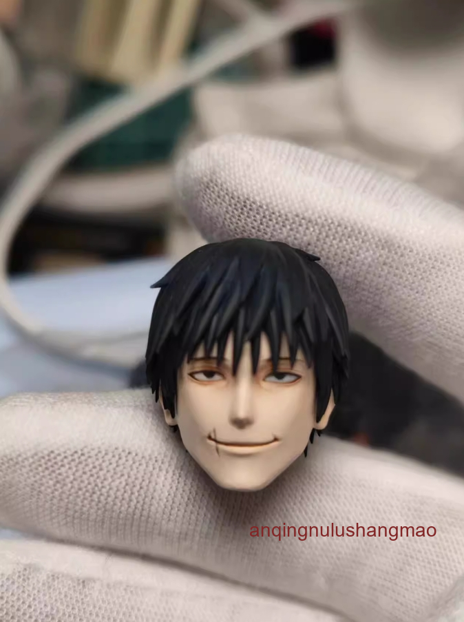 Custom Jujutsu Kaisen Fushiguro Toji Head for 1/12 Romankey Body（No ...