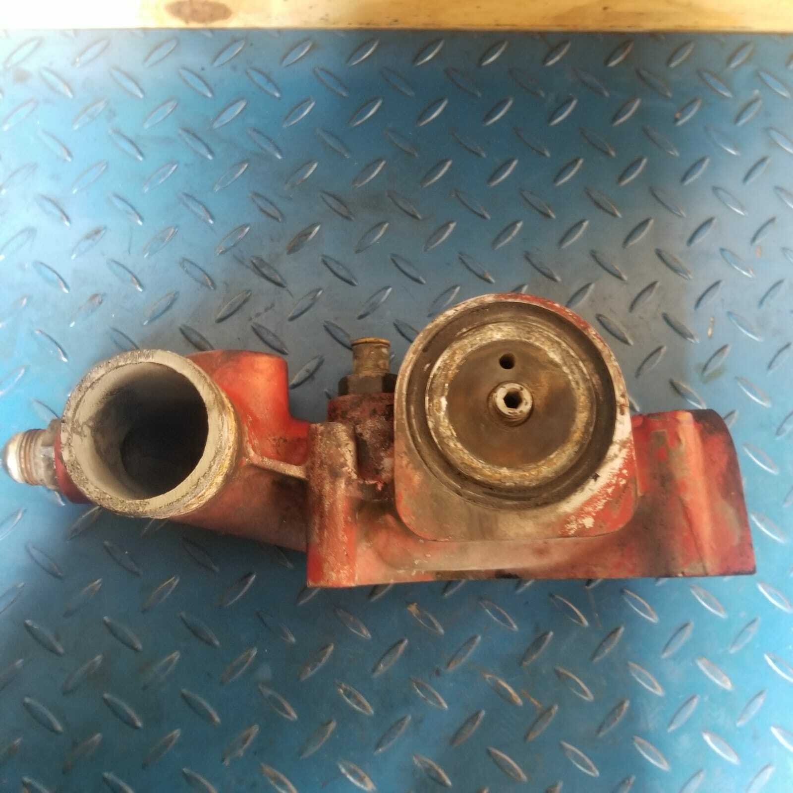2003 CUMMINS ISX 14.9L DIESEL ENGINE WATER COOLANT FILTER BASE PART NUM ...
