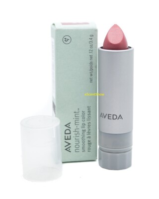 AVEDA NOURISH-MINT SMOOTHING LIP COLOR LIPSTICK .12 OZ / 3.4 G RARE HTF ...