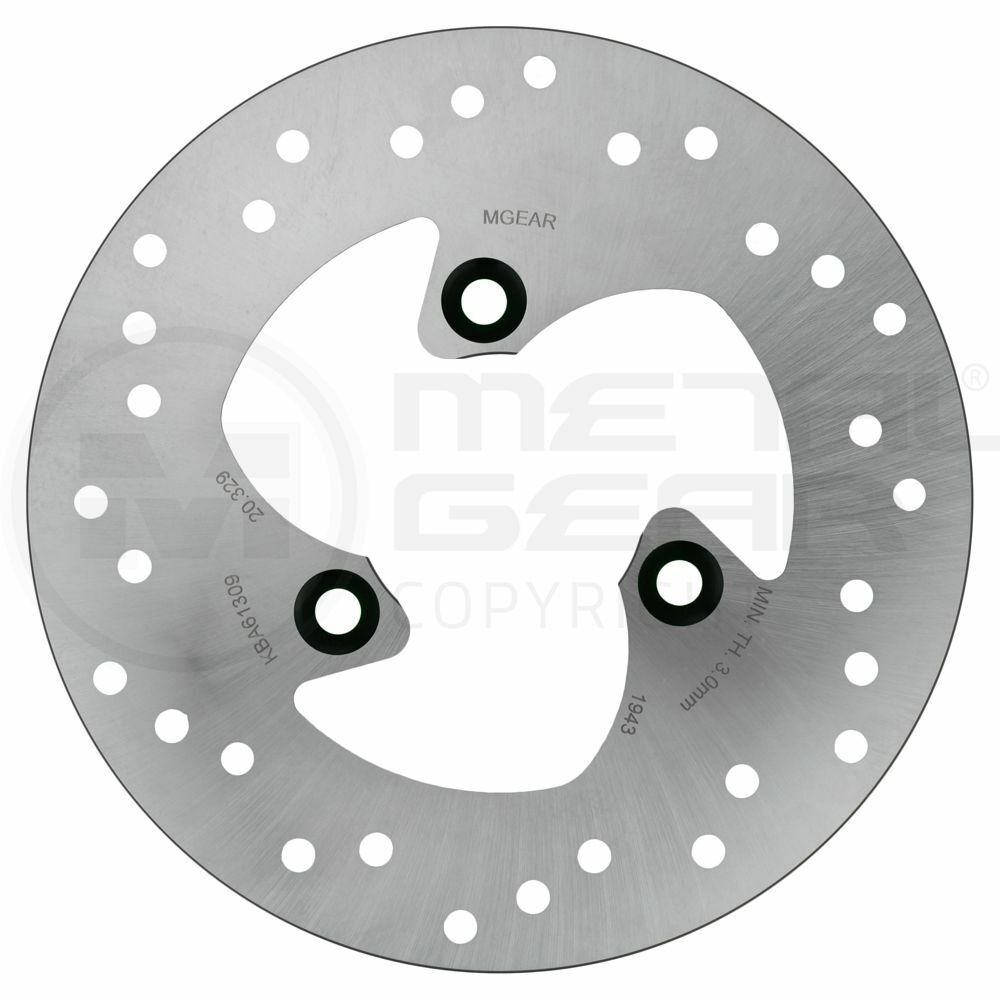 MetalGear Brake Disc Rotor Front L or Rear for BETAMOTOR Ark 50 LC ...